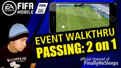 Fc Mobile Fifa Event Guide Passing 2 On 1 Youtube
