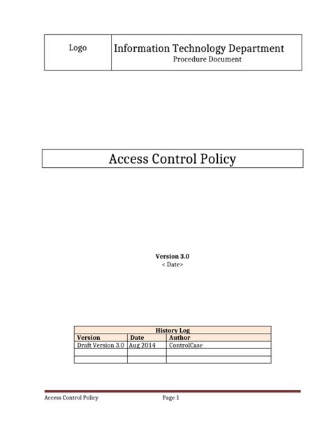 access control policy v3 pdf access control user computing
