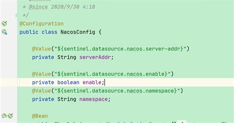 Sentinel规则持久化到nacos Csdn博客