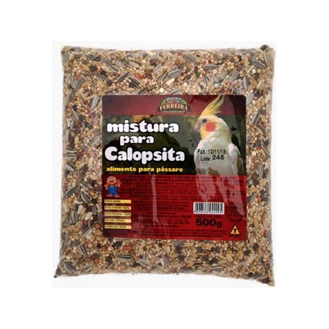 Mistura de Sementes para Calopsita e Pássaros Ferreira g Shopee Brasil