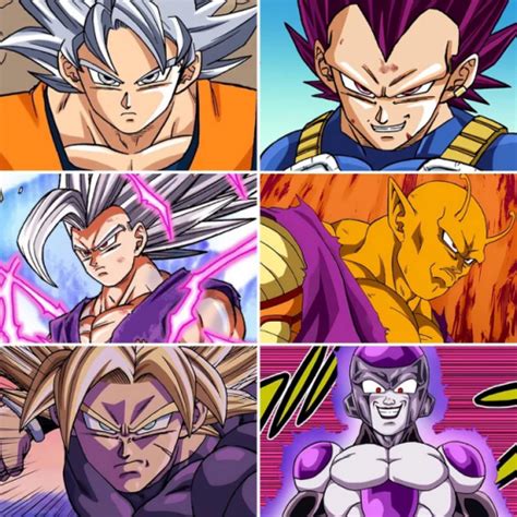Create A Dragon Ball Saiyan Transformations Canon Only Tier List TierMaker