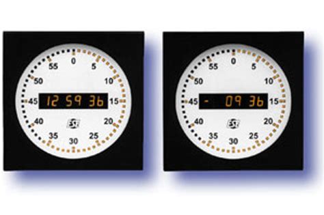 Ese Lx 5212 Self Setting Analog Digital Wall Clock Display