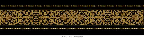 장식적인 우아한 럭셔리 디자인바로크 로코코 스타일의 스톡 일러스트 1663922818 Shutterstock