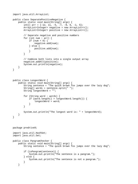 Import Java Utilarraylist Pdf Programming Paradigms Software