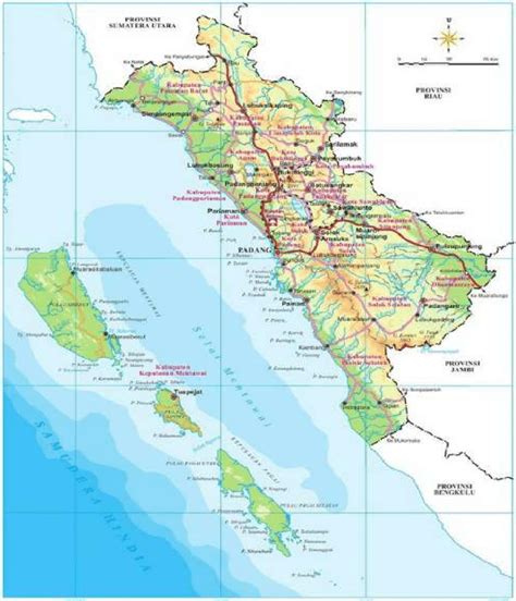 Map Of The West Sumatra Province Download Scientific Diagram