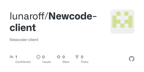 GitHub Lunaroff Newcode Client Newcode Client