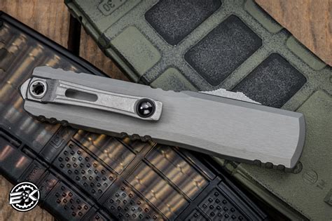Microtech Ultratech Gen Iii Zbp Otf Automatic Knife Natural Clear 35