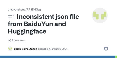Inconsistent Json File From Baiduyun And Huggingface · Issue 1