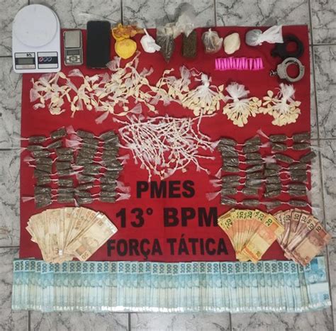 Pm Apreende Armas Drogas E Prende Suspeito De Furtar Animais Em