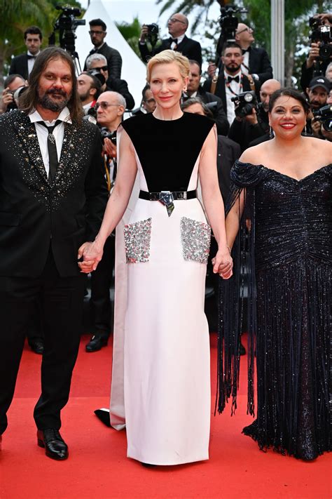 Cate Blanchett Wore A Louis Vuitton Dress With Bejeweled Pockets On The