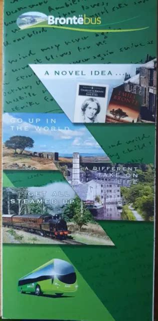 TRANSDEV BUS TIMETABLE Brontebus Keighley Haworth 4 00 PicClick UK