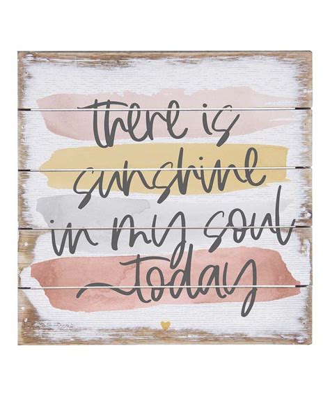 Sunshine In My Soul Pallet Wall Art