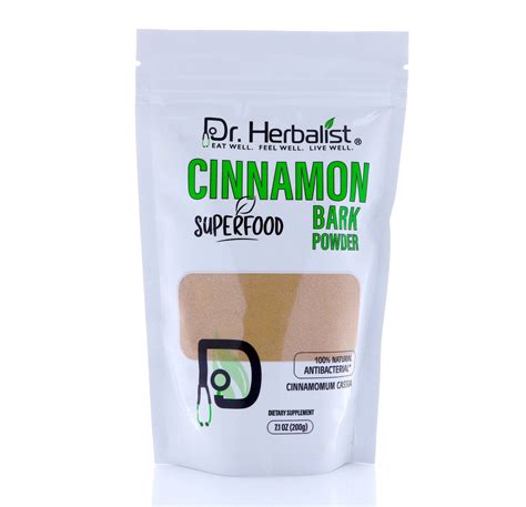 Dr Herbalist Cinnamon Bark Powder 200g 7 1 Oz Cinnamomum Cassia