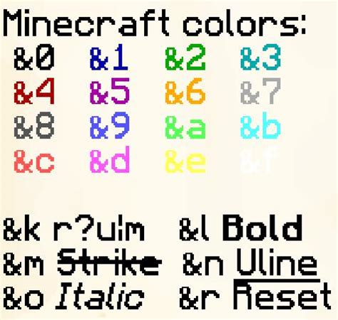 How To Color Chat In Minecraft
