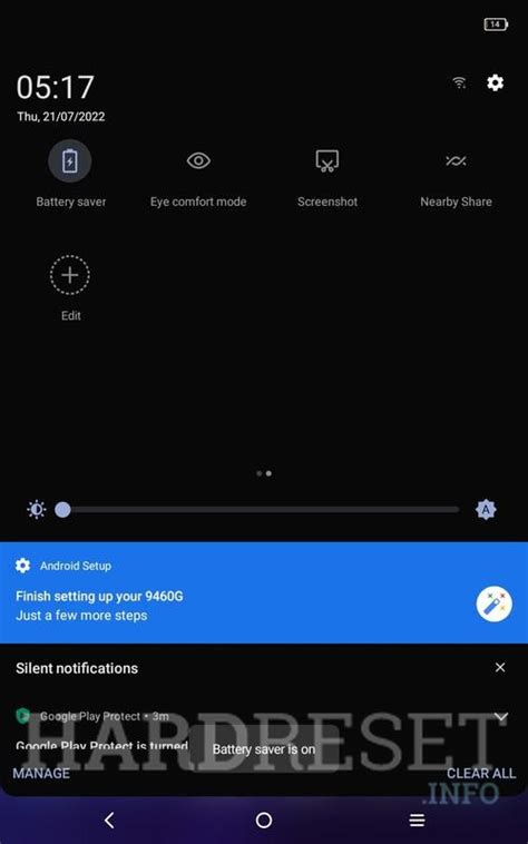 How To Turn On And Turn Off Power Saving Mode On TCL Tab LE HardReset Info