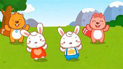 贝瓦儿歌兔子舞欢乐好学的兔子舞小朋友一起来跳啊 母婴育儿 早期教育 好看视频
