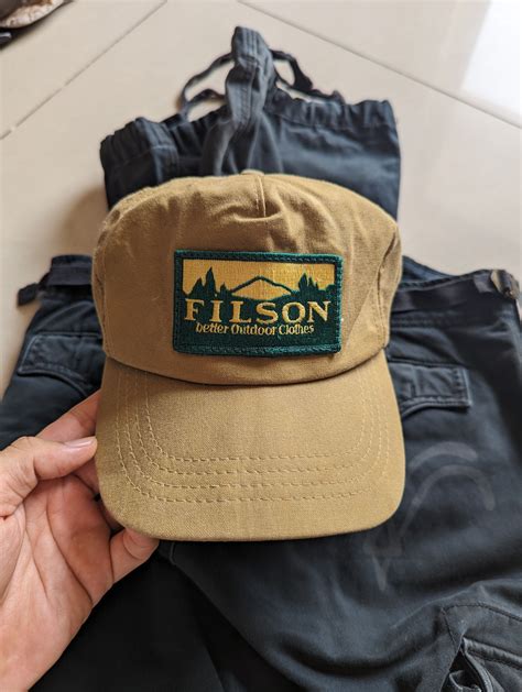 Filson Vintage Filson Patch Waxed Hat Grailed