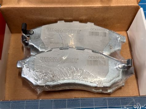 FRONT DISC BRAKE PAD SET WAGNER OEx OEX888A EBay