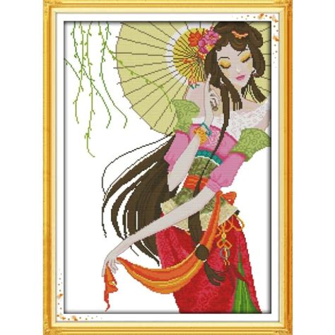 Dancing Girl Needlework Kits Uk