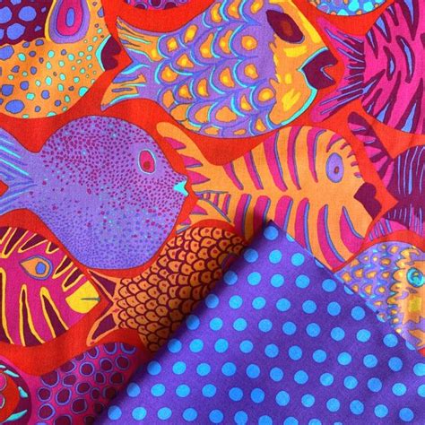 Half Yard Bundle Pwbm051tomato Shoal Lady Sew And Sew