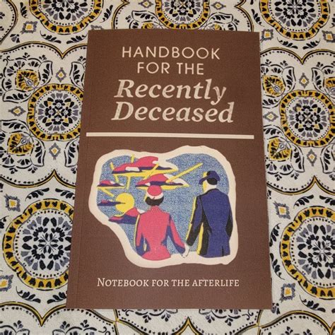 Handbook For The Recently Deceased Beetlejuice Journal 90s Nostalgia