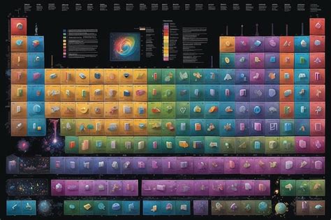 A Simple Periodic Table Of The Chemical Elements With Colour Coding