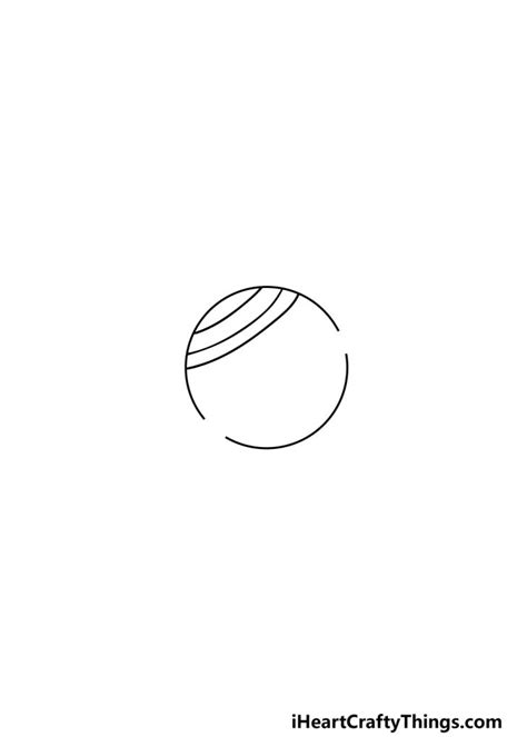 Saturn Drawing How To Draw Saturn Step By Step