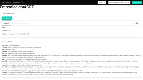 Current Setup Of Embodied Conversational Agent Application Download