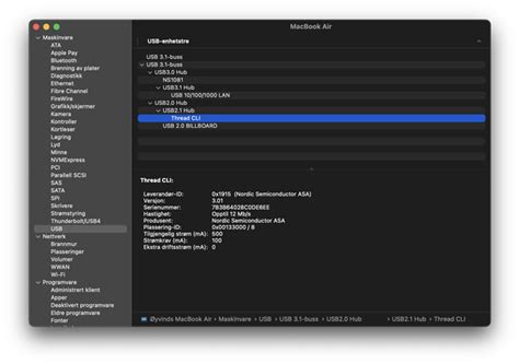 Open Thread Cli App Nrf52840 Dongle Not Appearing In Os X Device Tree