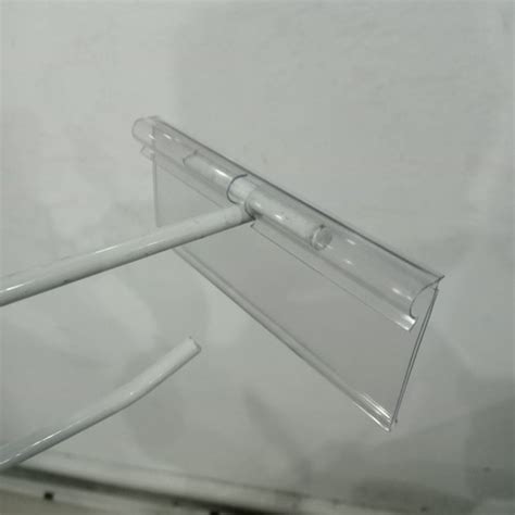 Jual Price Tag Hook Plastik Mika Label Harga Price List Kab