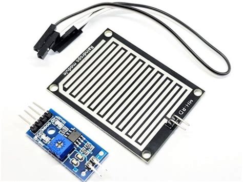 สอนใช้งานเซ็นเซอร์วัดระดับน้ำฝน Rainwater Detection Sensor Module กับ
