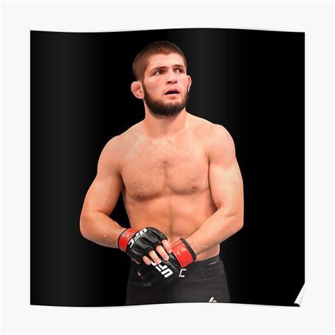 Khabib Nurmagomedov The Eagle Fan ART Mixed Martial Artist MMA Ultimate Fighting