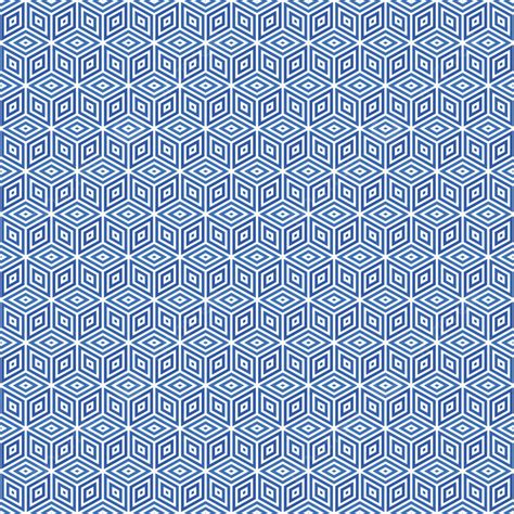 Cube Pattern Texture Blue Abstract Background Wallpaper Geometry
