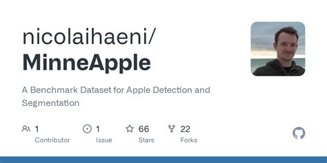 GitHub Nicolaihaeni MinneApple A Benchmark Dataset For Apple