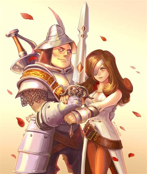 Beatrix And Adelbert Steiner Final Fantasy And 1 More Drawn By Regan