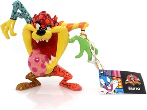 Looney Tunes By Britto Tasmanian Devil Taz Stone Resin