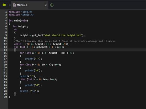 Pset1 Error Code Use Of Undeclared Identifier In Pset 1 Mario