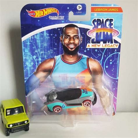 Promo Hot Wheels Character Cars Space Jam Lebron James Hotwheels Mattel