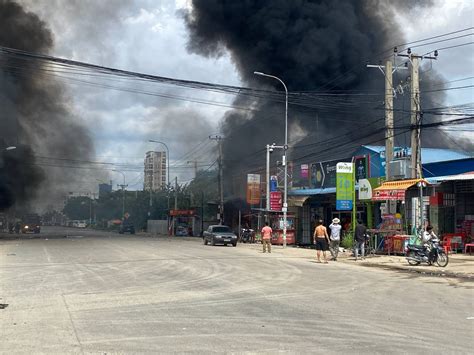 របូតក្បាលរុំម៉ាណេ ហ្គាស ខណៈកំពុងបញ្ចូលហ្គាស បង្កជាអគ្គិភ័យ