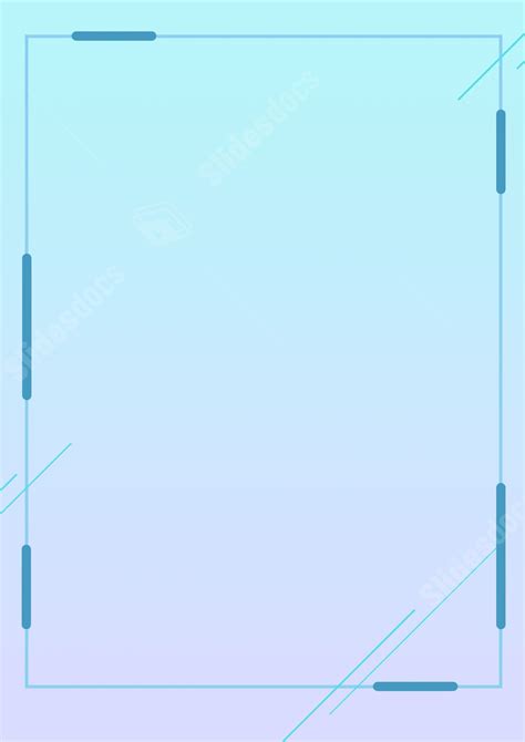 Minimalist Technology Vector Border Page Border Background Word