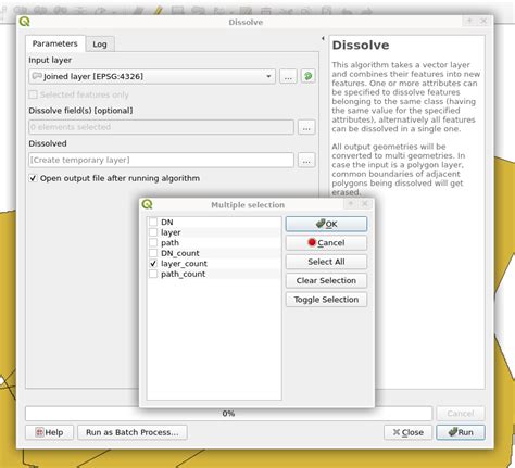 Qgis How To Get The Intersected Regions Of Multiple Polygon Layers
