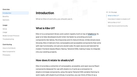 Kibo Ui Kibo Ui Build Richer Complex Uis Faster With Advanced React