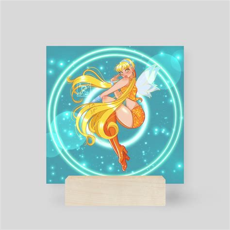 Retro Winx Club Stella An Art Print By Jin Inprnt