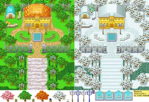 Harvest Moon Ds Romanas Villa By Leonio On Deviantart