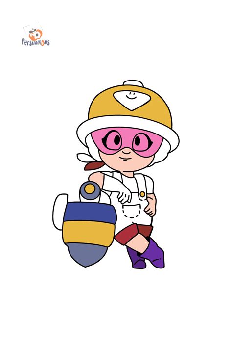 Dibujo Para Colorear Brawl Stars Jacky Supercolored The Best Porn Website