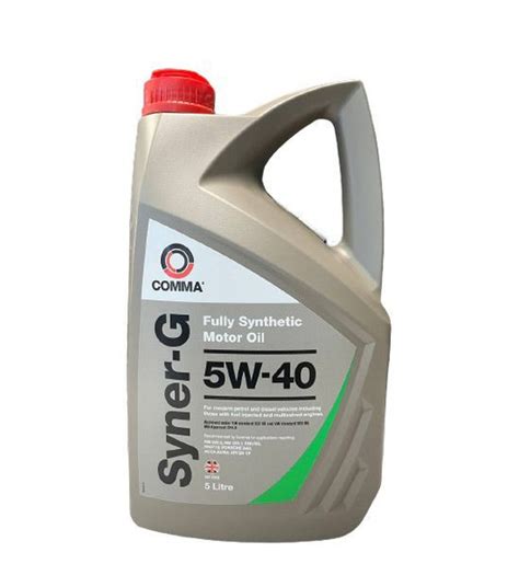 Масло моторное Comma 5W-40 Синтетическое - купить в интернет-магазине ...