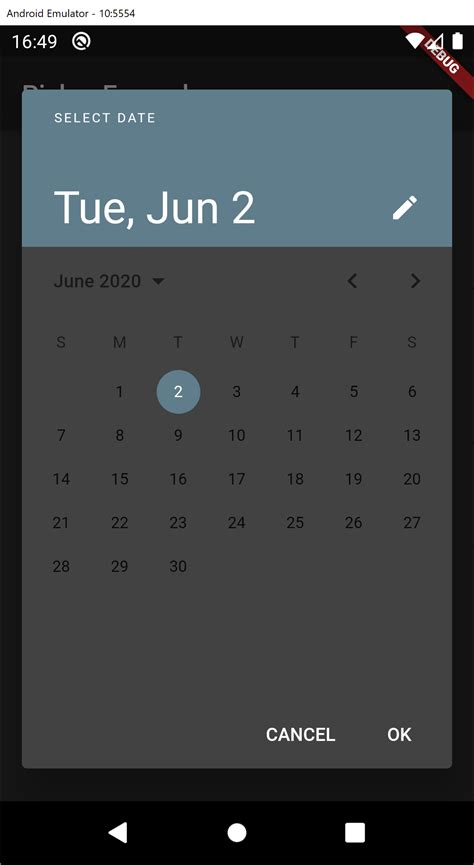 Datepicker Dark Theme Has Black Text Issue Flutter Flutter Github