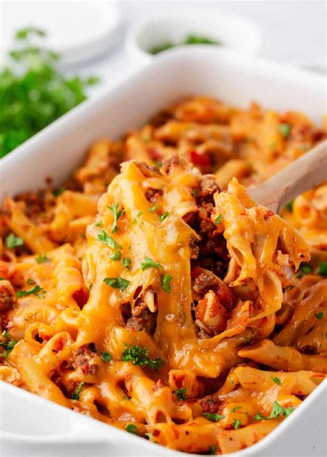 Easy Ground Beef Casserole I Heart Naptime