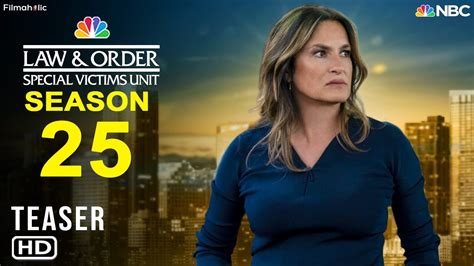Law Order Special Victims Unit Season 25 Teaser NBC Olivia Benson
