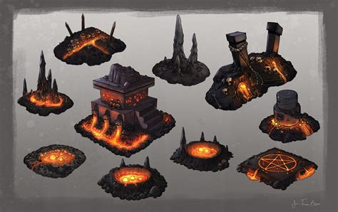 Wonderdraft Volcano Assets Oldschool Assets For Fantasy Maps Artofit